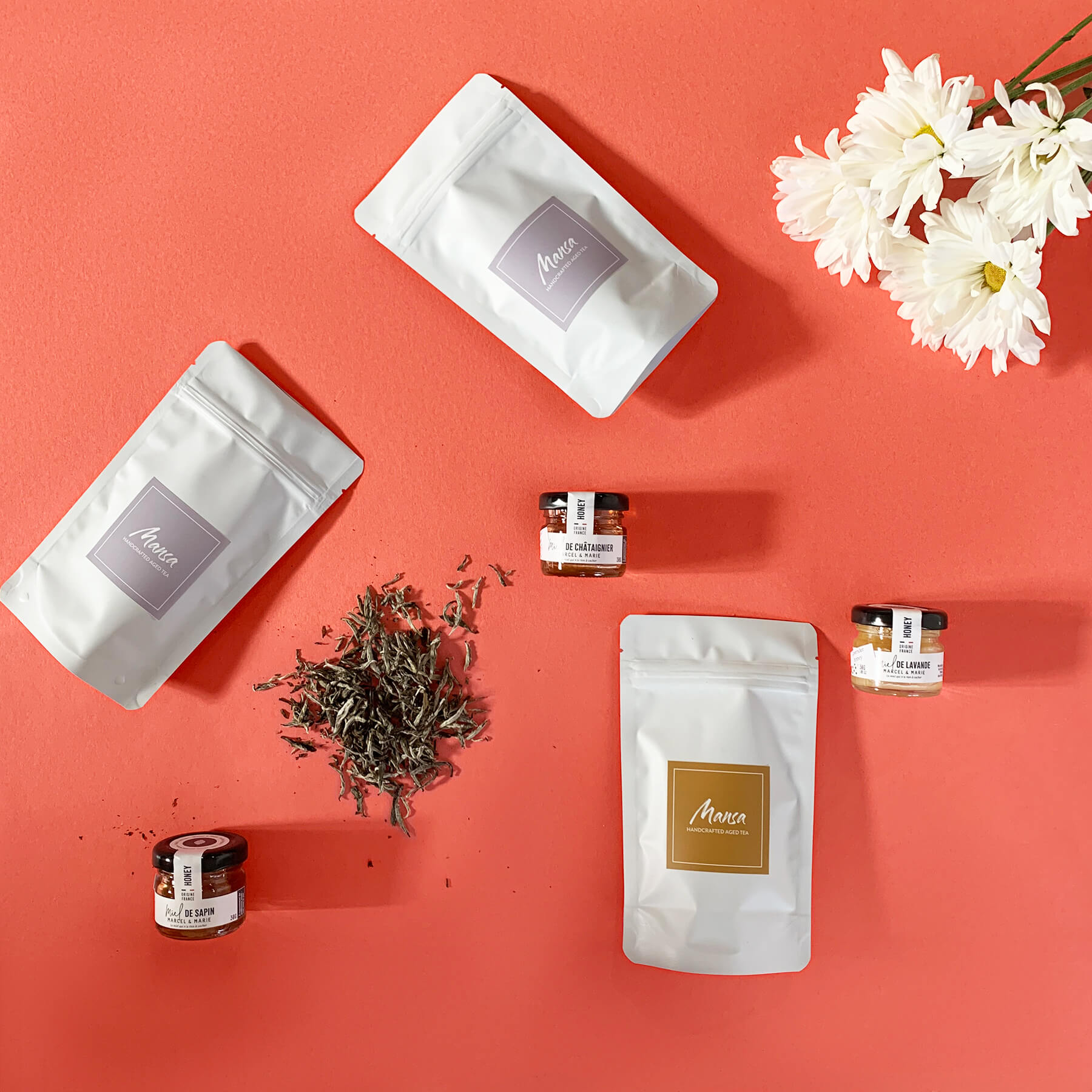 Aged Tea and Honey Pairing Set – Mansa Tea