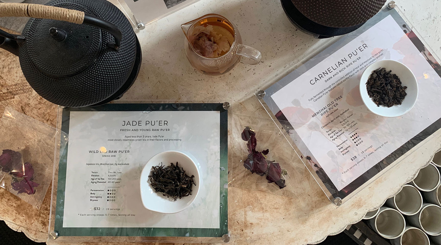 [Mansa Tea x Humming Puppy] Yoga + Aged Tea Tasting